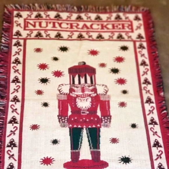 Accents | Vintage Woven Cotton Durry Christmas Nutcracker Rug | Poshmark
